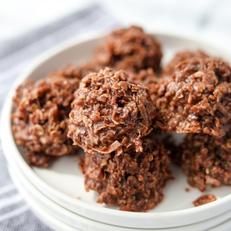 Chocolate Coconut Macaroons (Haystack Cookies)
