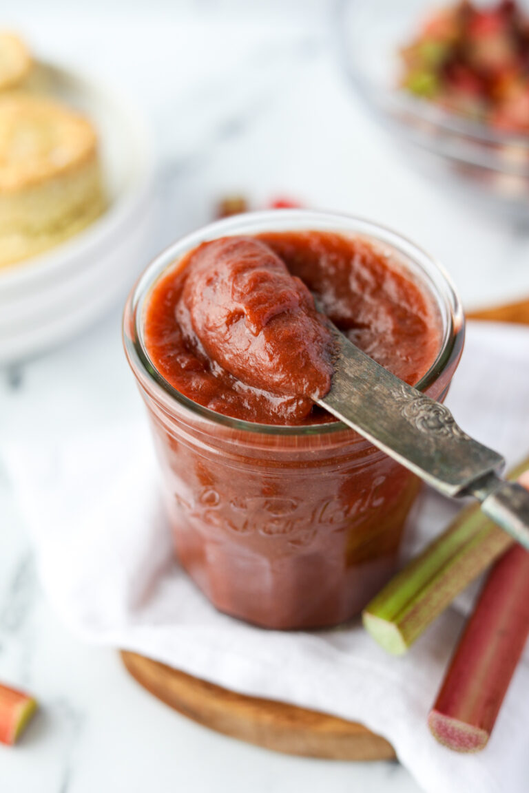 Easy Rhubarb Butter Recipe - Maritime Country Kitchen