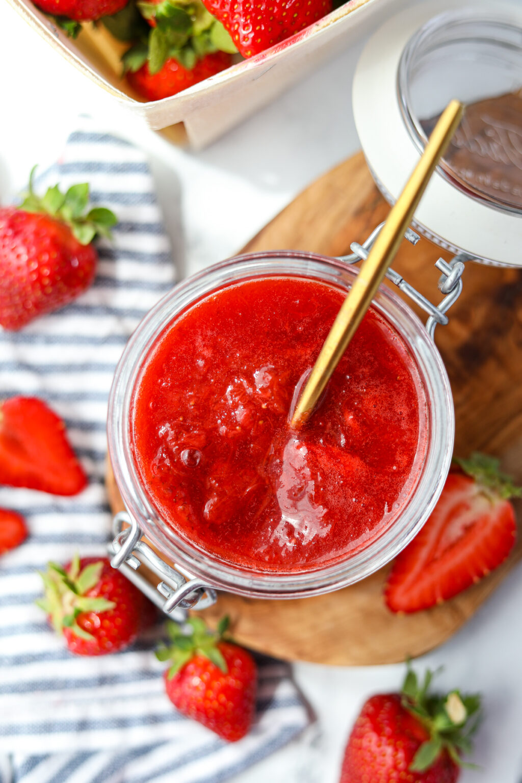 Strawberry Rhubarb Compote - Maritime Country Kitchen